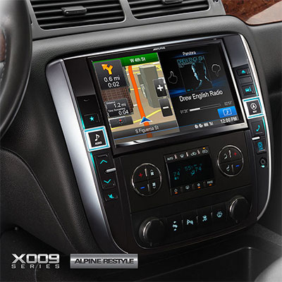 Review of the Alpine X009-GM Receiver, Sound Reviews in Tempe Arizona ...